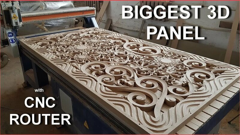 Biggest 3d panel with CNC router - Yandex Video aramada çevrimiçi izle