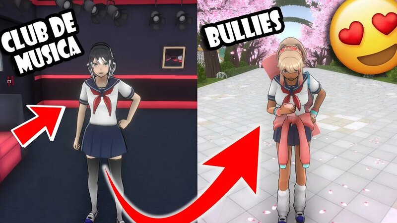 Todos los nuevos aspectos de club de ayano || yandere simulator mod ...