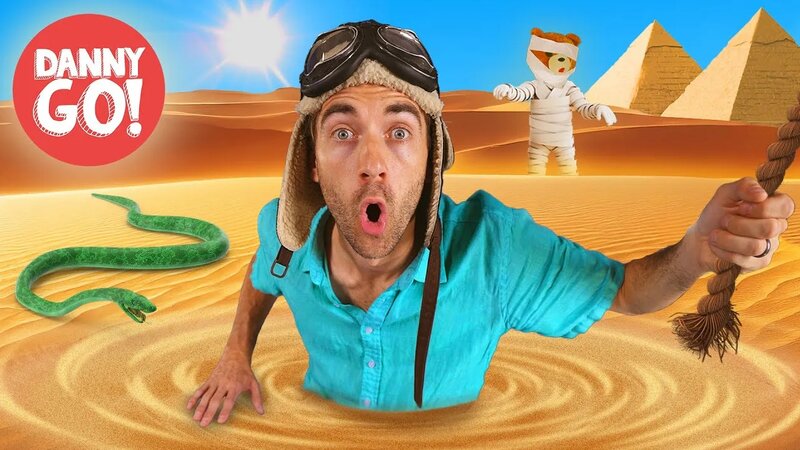 The Floor is Quicksand: Pyramid Adventure! Floor is Lava Dance Game ...