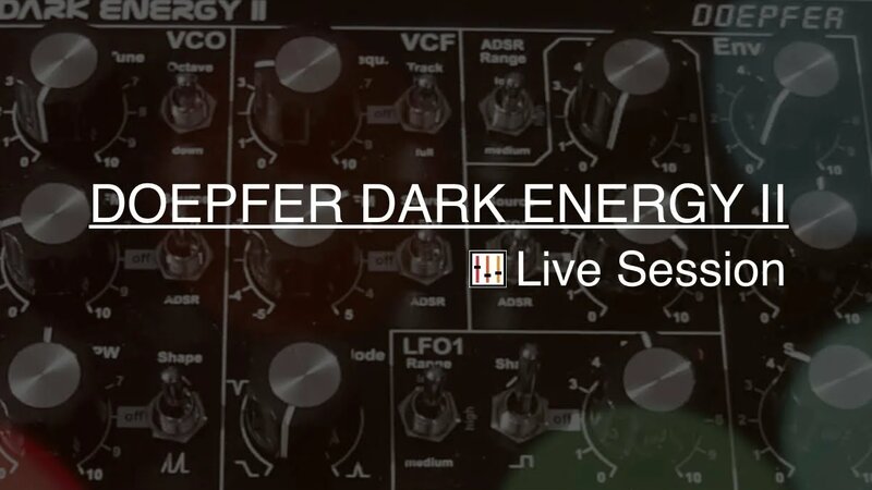Doepfer Dark Energy II - Three Basic Patches - Смотреть онлайн в поиске ...