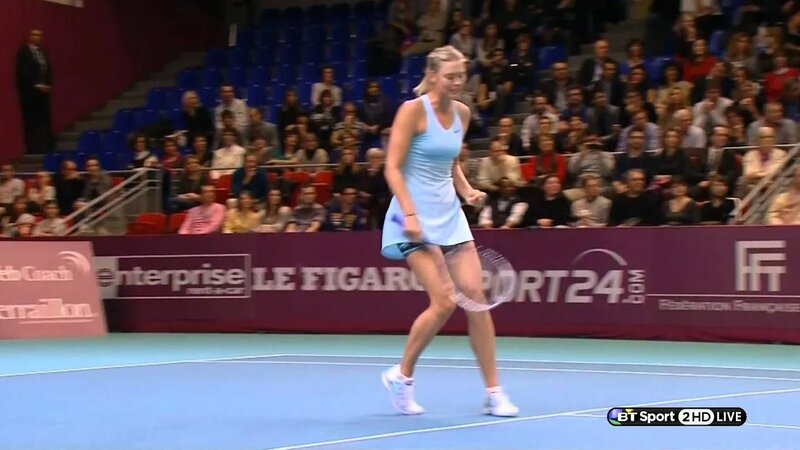 Maria Sharapova & Anastasia Pavlyuchenkova Legs Upskirts & Pokies WTA ...