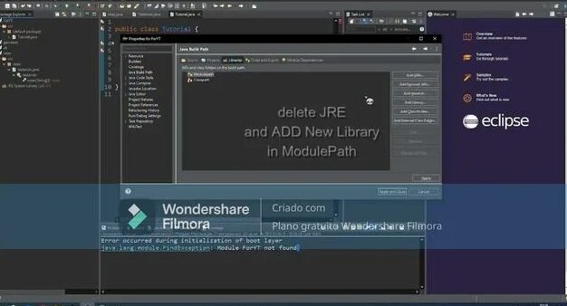 Error occurred during initialization of boot layerjava.lang.module ...