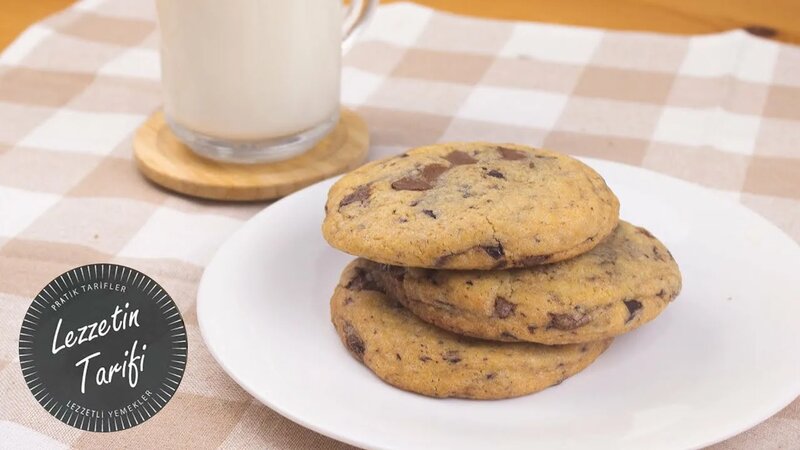 Yumuşacık Çikolatalı Kurabiye Yapımı | Double Chocolate Cookies ...