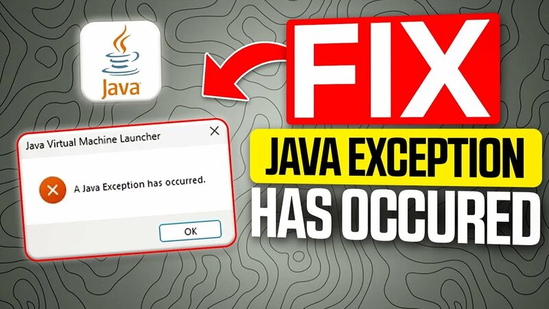 How to Fix a Java Exception has Occurred Error - Yandex Video aramada ...