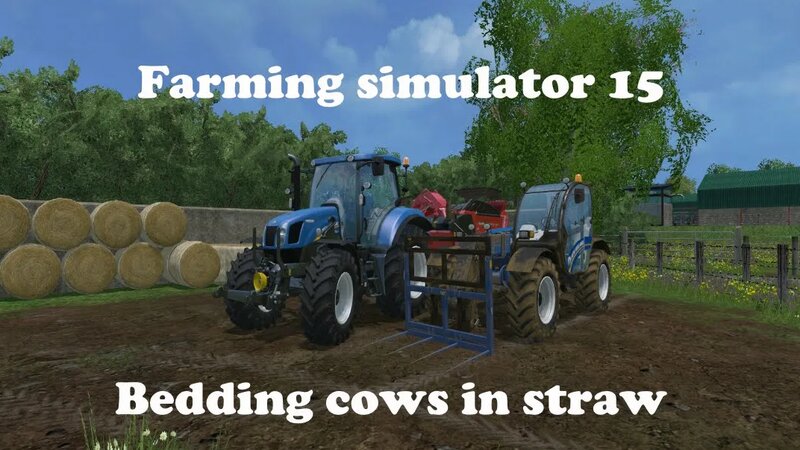 Farming simulator 15 bedding cows in straw - Yandex Video aramada ...
