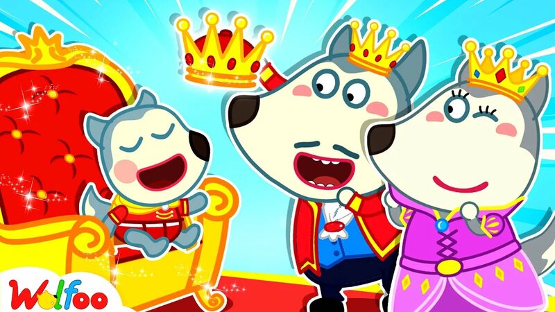 Baby Wolfoo, You Are the Little King! - Kids Stories about Wolfoo ...