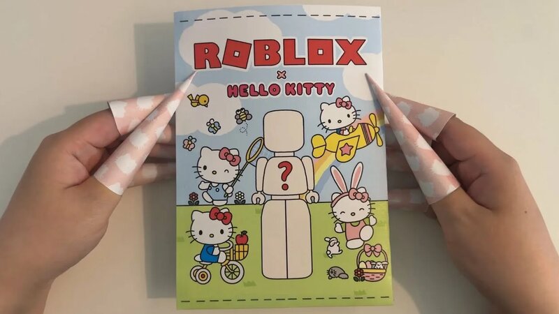 [Paper diy] Roblox 로블록스 Hello Kitty 헬로키티 outfit blind bag 블라인드백 Sanrio ...