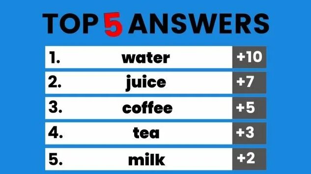 Easy English Quiz _ Top Five Answers, игра на английском, викторина ...