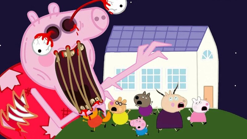 Zombie Apocalypse, Peppa Pig Turn Into Giant Zombies | Peppa Pig Funny ...