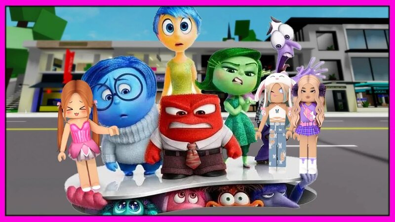 TERS YÜZ Karakterleri İLE Zihninize Girdik Roblox Inside Out 2 Obby ...