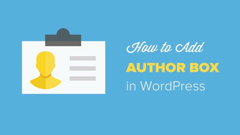 How to Add an Author Info Box in WordPress Posts - Yandex Video aramada ...