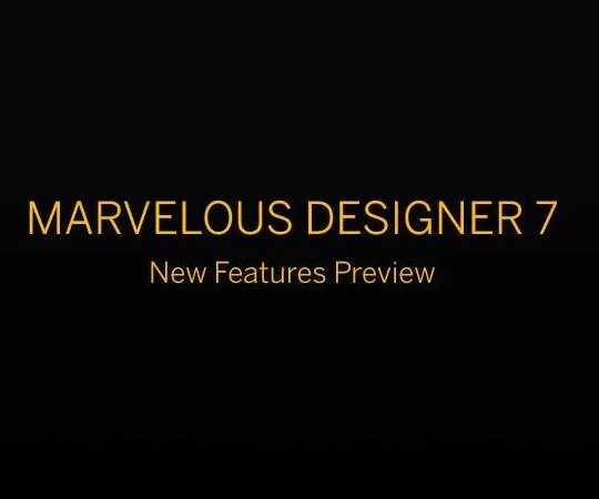 Marvelous Designer - Amazing new features in Marvelous Designer 7 ...
