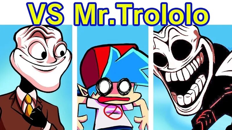 Friday Night Funkin' VS Mr.Trololo FULL WEEK + Cutscenes (FNF Mod ...