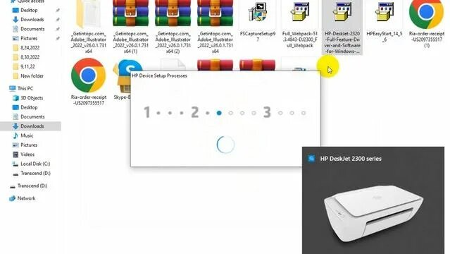 How to hp deskjet 2320 printer scanner driver download and install hp ...