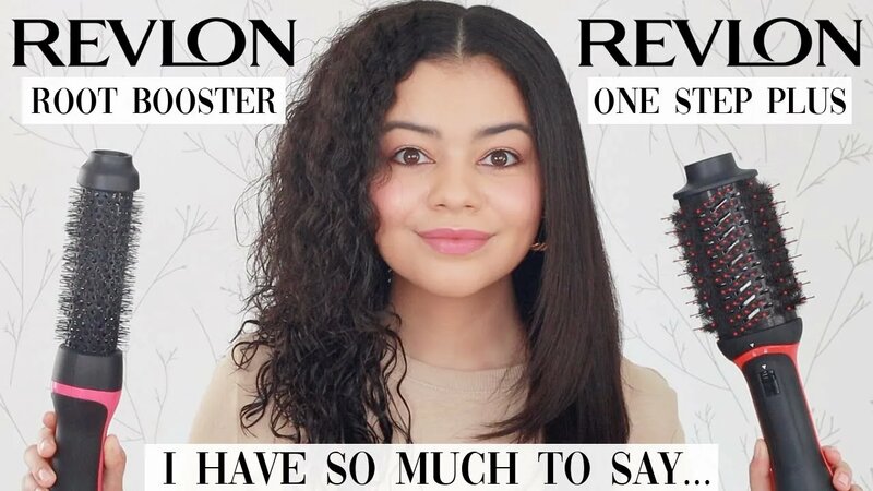 Revlon root booster vs new one step plus on curly hair - honest review ...