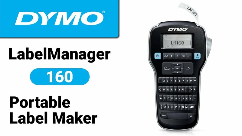 DYMO LabelManager 160 (4K) Detailed Setup & Review + Unboxing (Portable ...