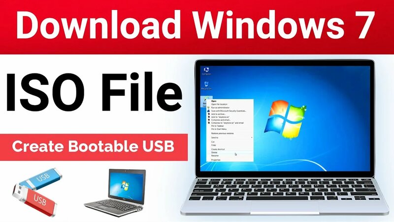 How to Download Windows 7 ISO File | Windows 7 ISO Disk Image all ...