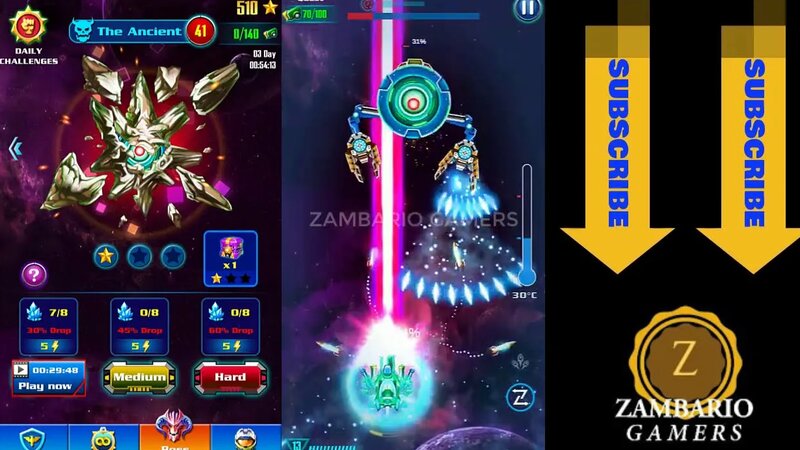 The Ancient Alien Shooter | Boss 41 | Campaign Level 164 Boss | Galaxy ...