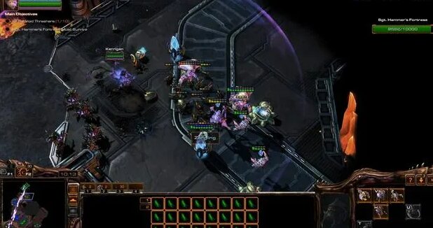 SC2 Commander coOp Kerrigan Karax Void Thrashing mission 2015 12 17 23 ...
