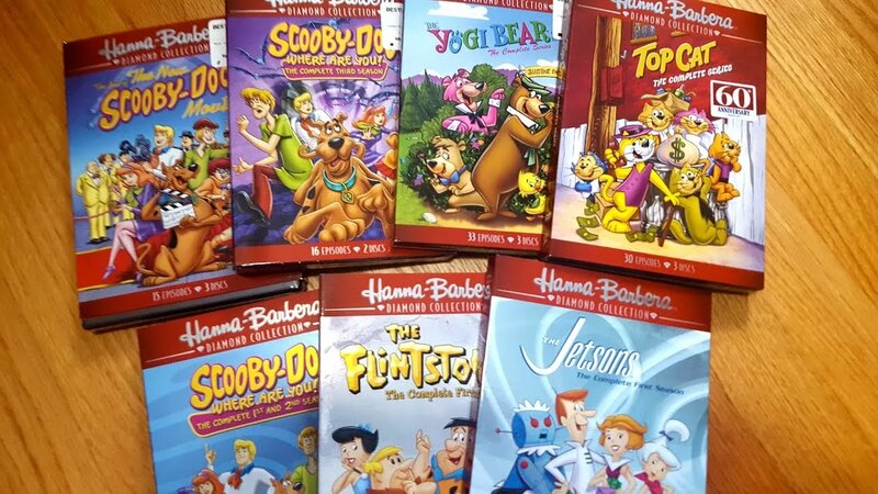 Hanna Barbera Diamond Collection 7 DVD Set Unboxings - Flintstones ...
