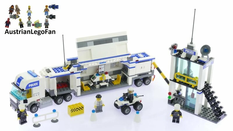 Lego City 7743 Police Command Center - Lego Speed Build Review ...