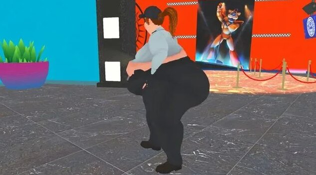 Roxy crying because Fat Vanessa FNAF Security Breach Roxanne - Смотреть ...