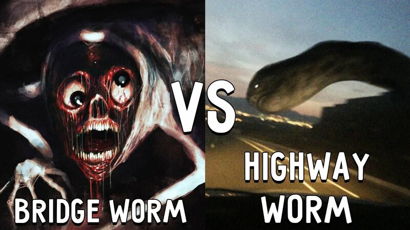 Дорожный Червь против Мостовой Червь в майнкрафт ! Битва Highway WORM VS Bridge WORM SCP ...