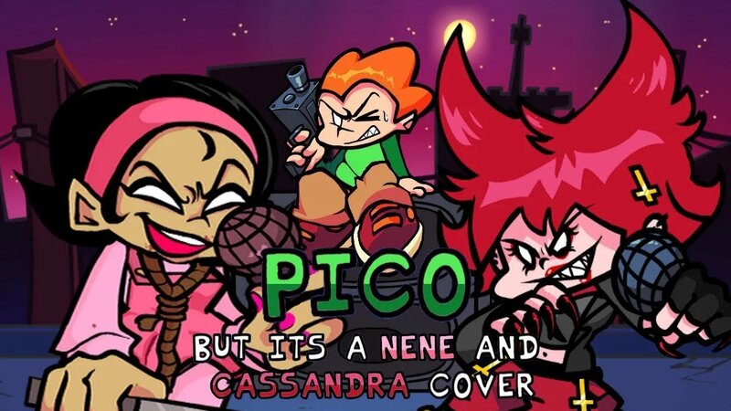 Friday Night Funkin' - Nene VS Cassandra (Playable FNF Mod) - Смотреть ...