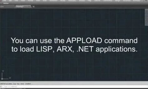Load LISP, ARX, DBX & .NET assembly apps using Appload | AutoCAD ...