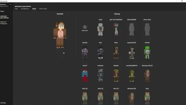 How to get/change Minecraft Java Skins (Lunar Client 2021) - Смотреть ...