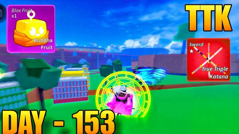 Day - 153 Buddha + TTK + Ghoul V4 Spam Bounty Hunting | Blox Fruits ...
