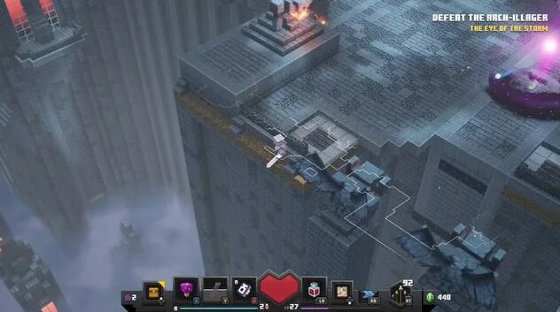 Minecraft - dungeons ( final boss ) arch-illager heart of ender ...