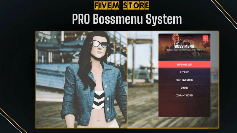 FiveM Advanced Custom Boss Menu System - Advanced Mechanic System On ...