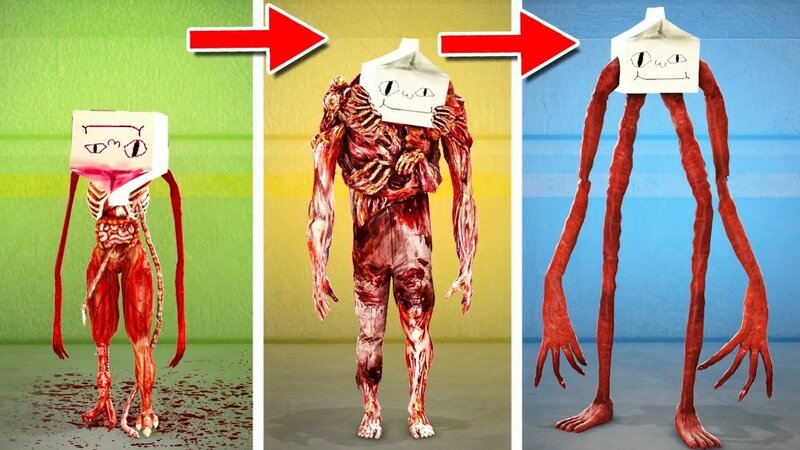 КАК Менялся Ходячее Молоко! Жизненный ЦИКЛ Опасного SCP! Дикая Эволюция ...