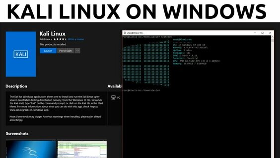 kali windows 10: 660 video Yandex'te bulundu