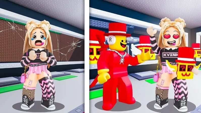[i_roblox_queen] Я Прокачала НУБ БАЗУ ДО ПРО В Укради Брейнрот! Админ В ...