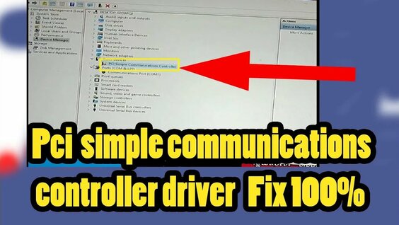 Pci simple communications controller driver 100% solution fast and easy ...