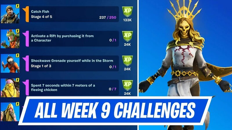All Week 9 Epic & Legendary Quest Challenges Guides in Fortnite - Week ...