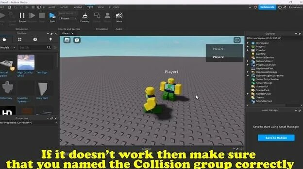 How to Disable Player Collision | Roblox Studio 2023 - Смотреть онлайн в поиске Яндекса по Видео