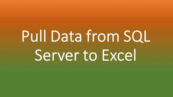 convert excel to sql: 1 bin video Yandex'te bulundu