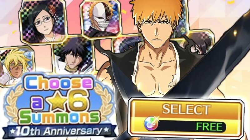 Choose A 6* Summons 10TH Anniversary Basic Player Guide! WHO Should YOU PICK?! | Bleach: Brave ...