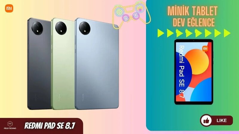 Redmi Pad SE 8.7 İncelemesi Ergonomik Tablet Deneyimi - Yandex Video ...