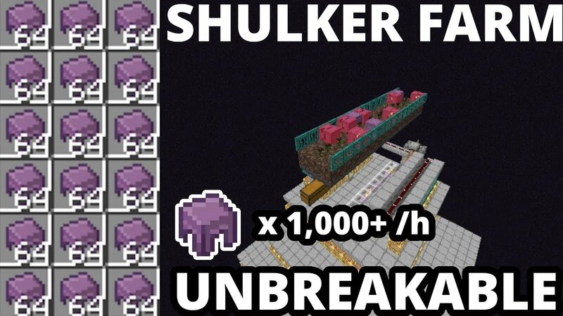Best Shulker Farm Minecraft 1.21.10 - 1,000 Shulker Shells per Hour ...