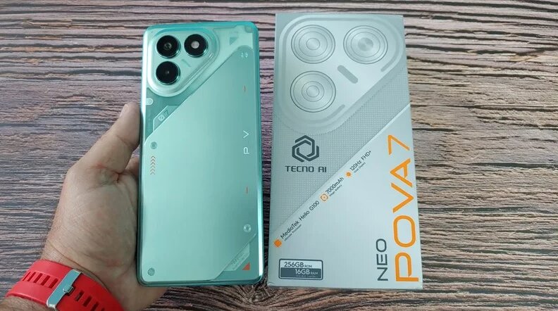 Новинка! Tecno POVA 7 Neo 8/256Gb Распаковка и Первое Знакомство ...