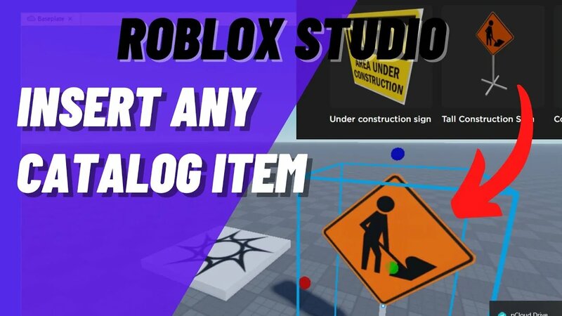 How to Instantly Insert Catalog Items into Roblox Studio - Смотреть ...