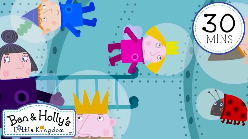 Ben and Holly's Little Kingdom Elf Rocket to the Moon! Cartoons For ...