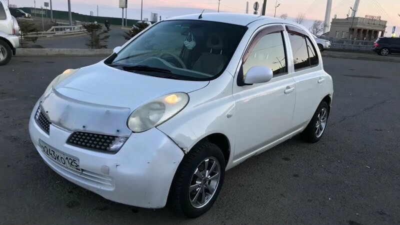 Опыт эксплуатации Nissan March 12 2002 2003 год. Отзыв Ниссан Марч к12 ...