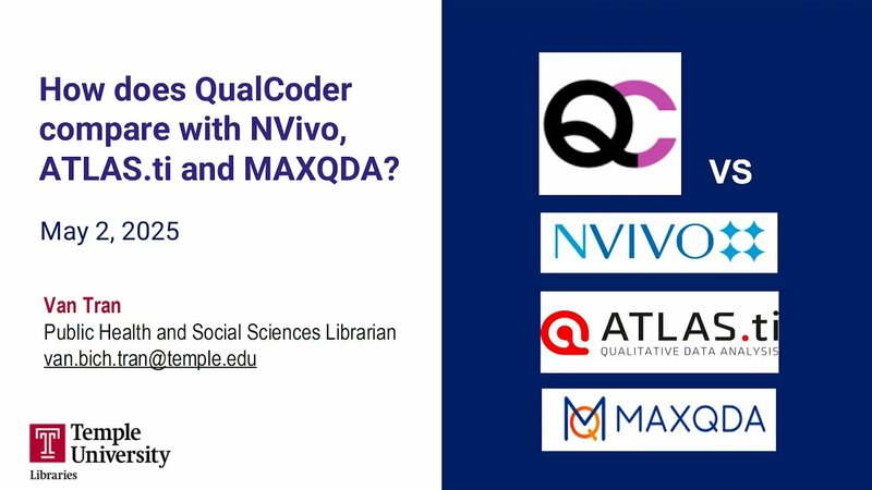 How does QualCoder compare with NVivo, Atlas.ti, Maxqda? - Смотреть ...