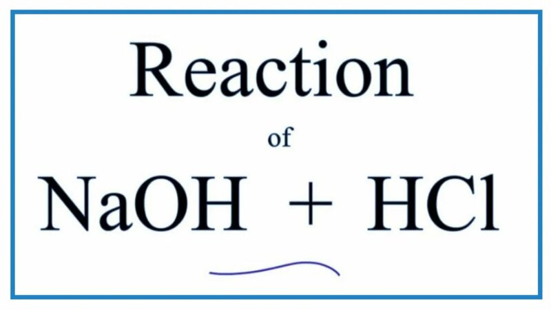 Acid/Base Neutralization Reaction for NaOH + HCl (Sodium hydroxide ...