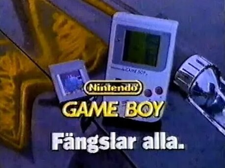 Nintendo Game Boy - TV3 Reklam tidigt 90-tal - (Svenska/Swedish ...